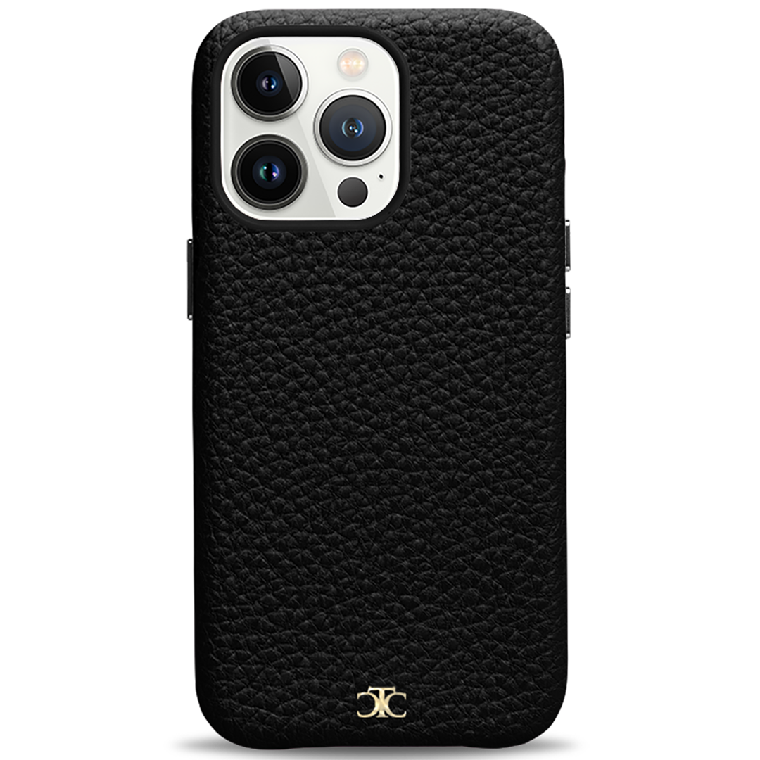 Personalized Leather iPhone 15 Pro Case | Add your name or initials ...